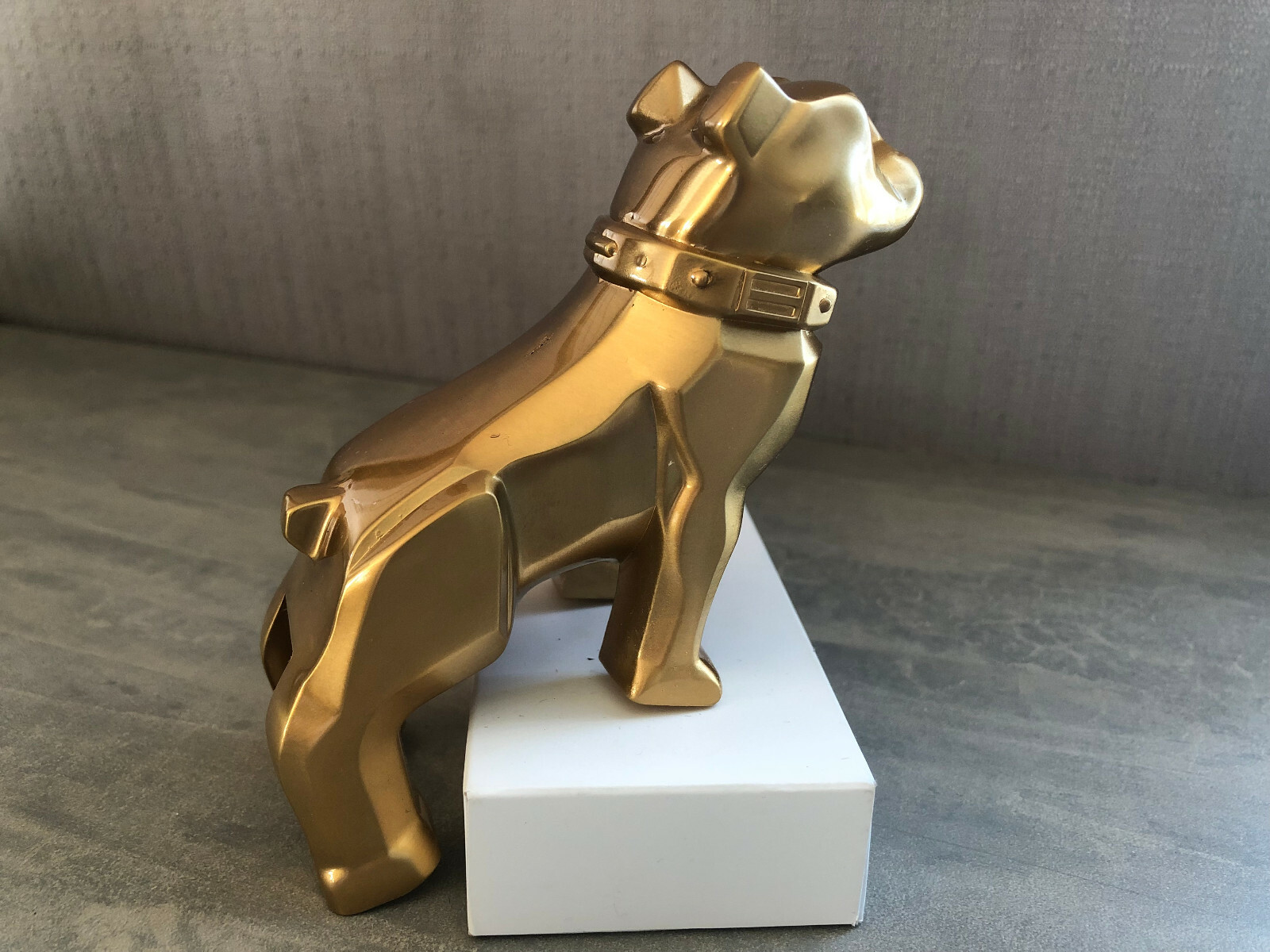 Brand New Genuine Mack Trucks Matte Gold Full Sized Bulldog Bonnet ...