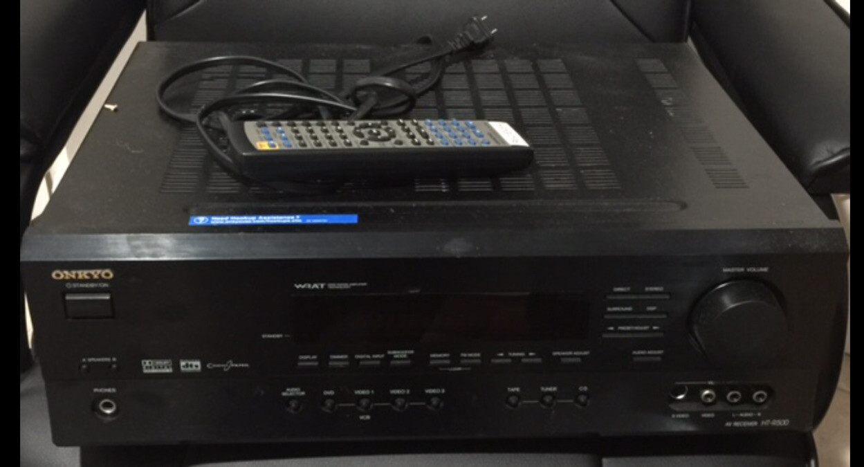 Onkyo Surround Sound System (Included: Speakers, Subwoofer & Receiver w ...