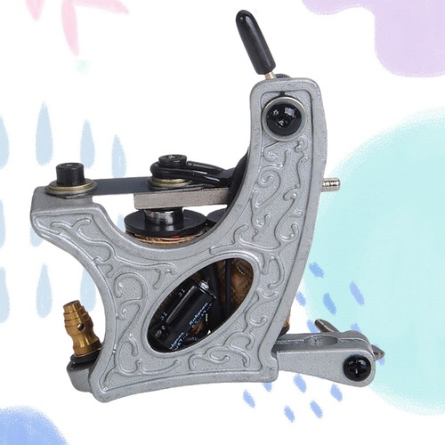 Professional 10 Wrap Coils Tattoo Machine Liner Shader Coil Machine Gun ...