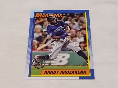 Randy Arozarena 2025 Topps 1990 Topps 35th Anniversary #T90-73 Insert Mariners | eBay