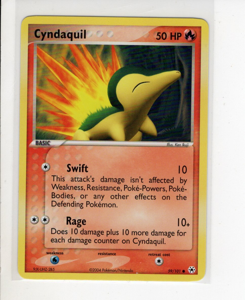 Cyndaquil Ex Hidden Legends