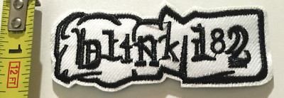 Blink 182 Patch Rock Band Iron On Jacket Sew on 90s | eBay