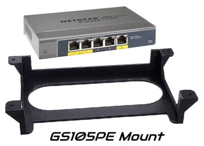 Wall Mount / Under Table Mount for NETGEAR GS105PE 5-Port Network ...