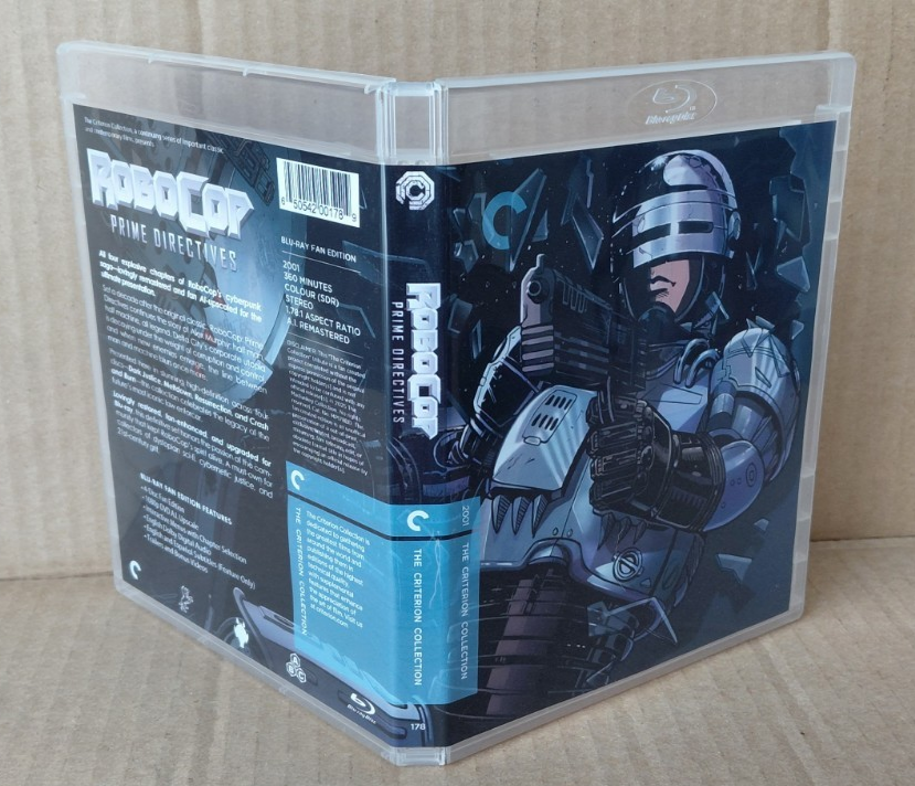 RoboCop Prime Directives Series Criterion Custom Cover Art Set Blu-ray ...