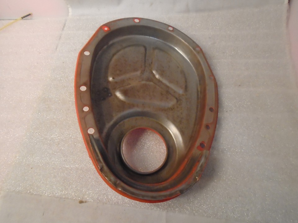 OEM 1969 1970 CORVETTE LT1 CAMARO Z28 302 350 8 INCH TIMING CHAIN COVER ...