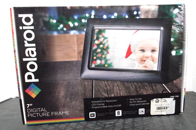 Polaroid PDF-700 7" Hi-Res Digital Photo Picture Frame - Free 32GB SD ...