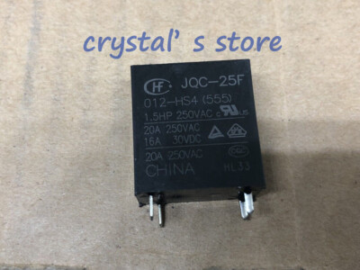 5PCS HF25F/012-H JQC-25F/012-H Miniature High Power Relay 20A 12VDC | eBay
