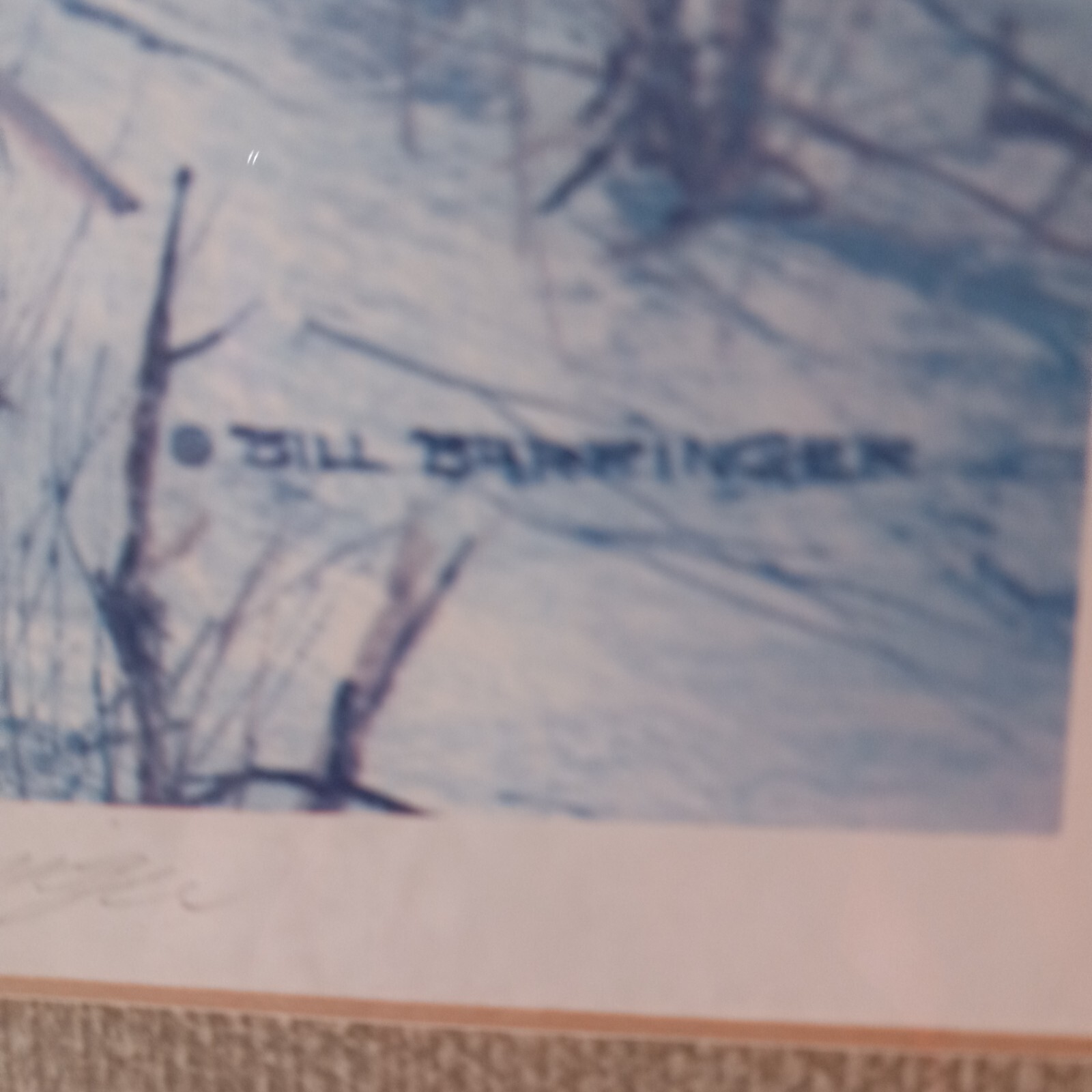 wildlife art print...signed Bill Barringer (Stuart, Iowa) | eBay