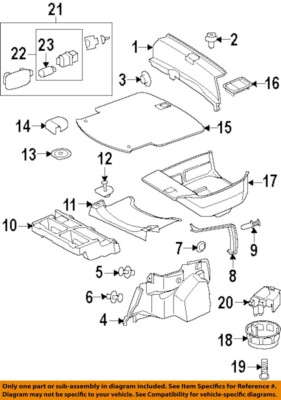 MERCEDES OEM 94-23 C220 Front Door Interior Trim-Door Trim Panel Clip ...