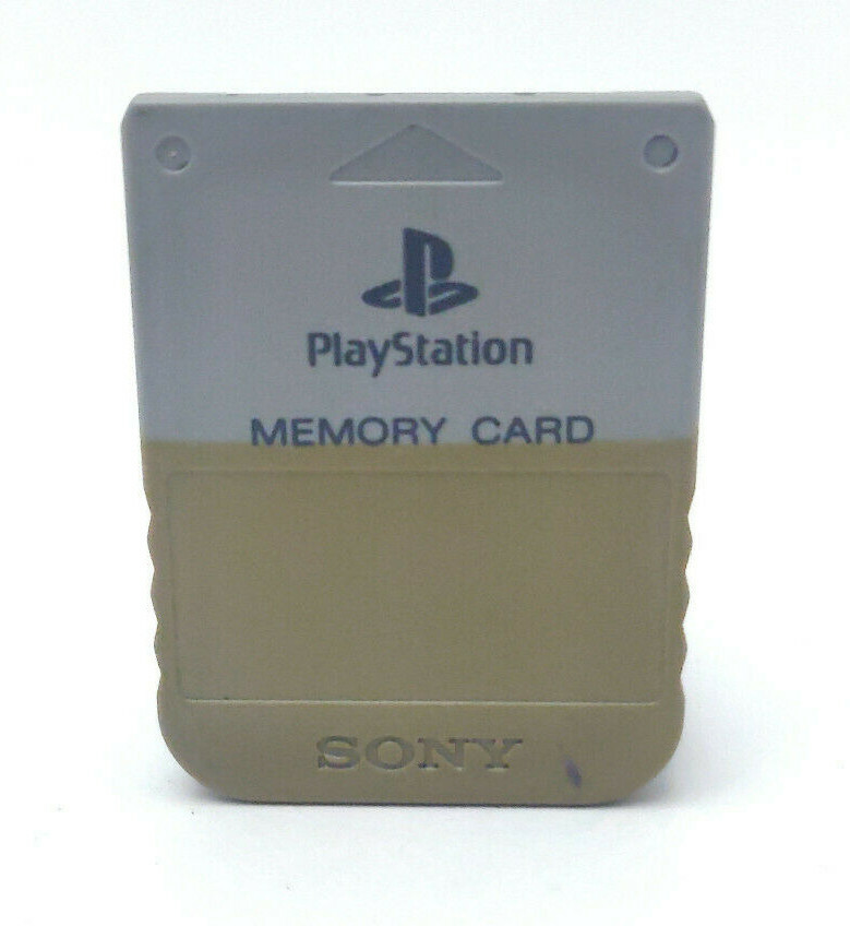Sony Playstation 1 PS1 Official OEM 15 Block Memory Card Import SCPH ...