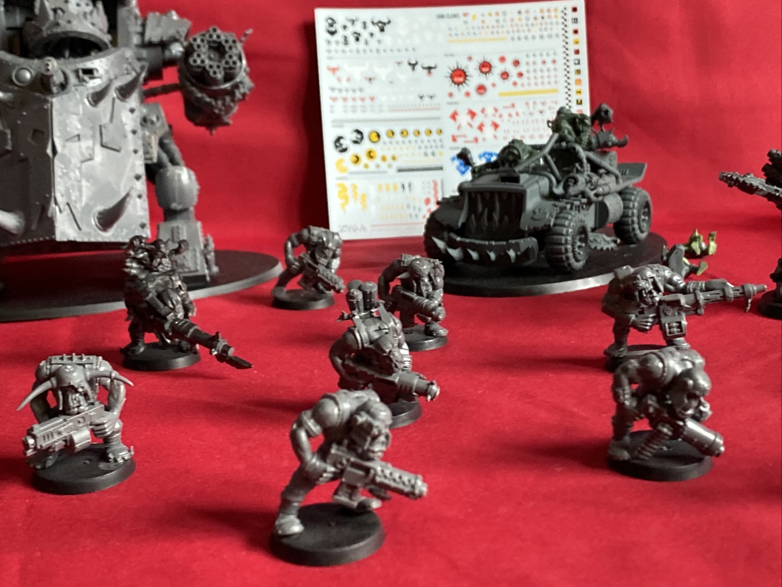 Ork Army Mostly Unpainted Warhammer 40k (S45) | eBay Australia
