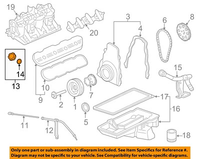 GM OEM 04-20 Avalanche Engine Engine Parts-Filler Cap 12643759 | eBay