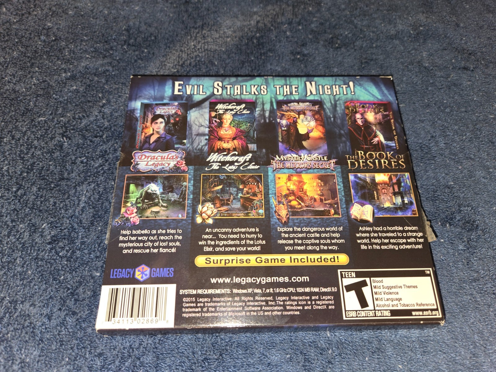 MOONLIGHT MYSTERIES 3: 5 PC GAME PACK (CD, 2015) | eBay