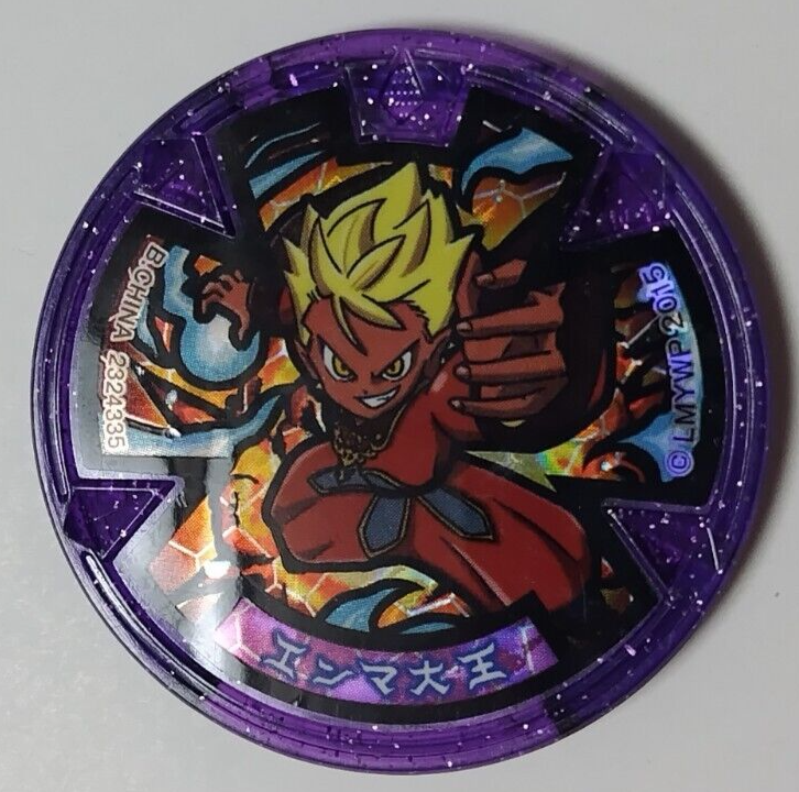 Yo-Kai Watch Medal Lord Enma Japanese Yokai Watch Medals Great King ...