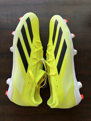 Adidas Men’s X Crazyfast League FG Soccer Size 11.5 Black Yellow IG0605 ...