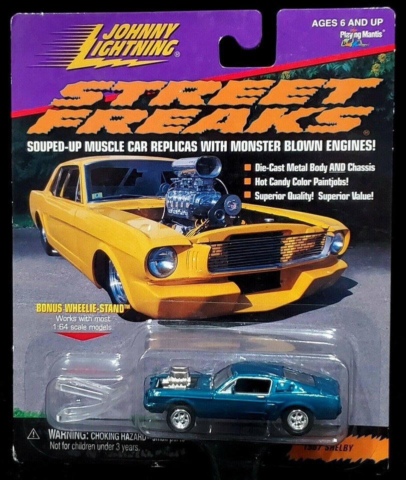 Johnny Lightning 67 1967 Ford Shelby Street Freaks Souped-Up Muscle Car ...