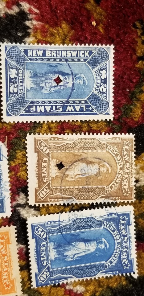 New Brunswick Law Stamps Rare Collection set. | eBay