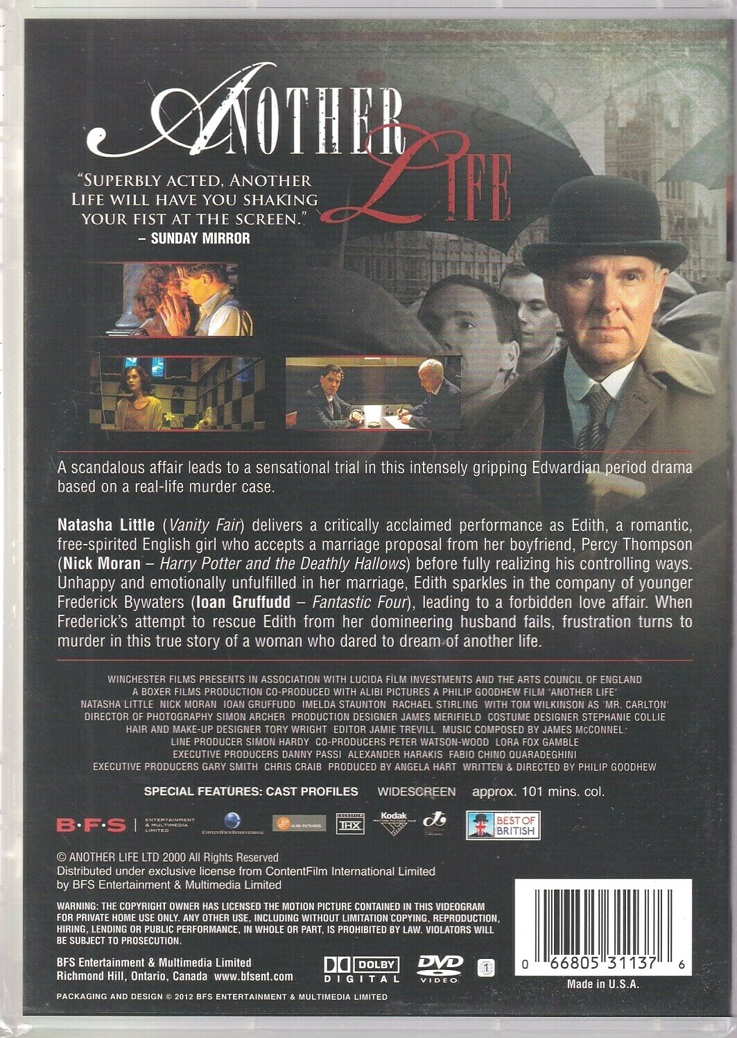 ANOTHER LIFE (DVD 2012) (C1) 66805311376| eBay