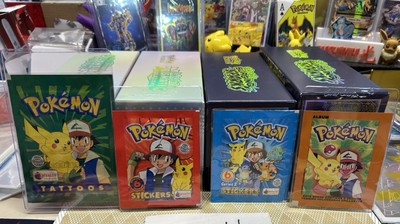 Pokemon Merlin Sticker/Tattoo (4) Pack Lot | eBay