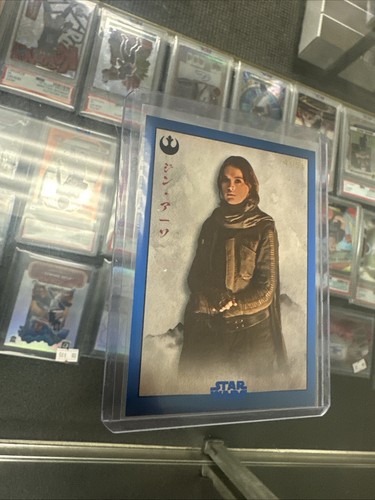 Jyn Erso Blue /50 2025 Topps Star Wars Meiyo #RA-17 | eBay
