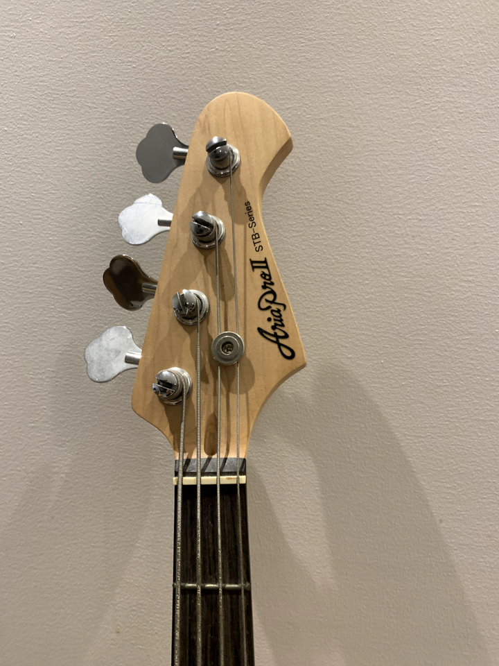 Aria Pro II Jet Bass - J-2 SVW - Solid Bass Guitar | eBay UK