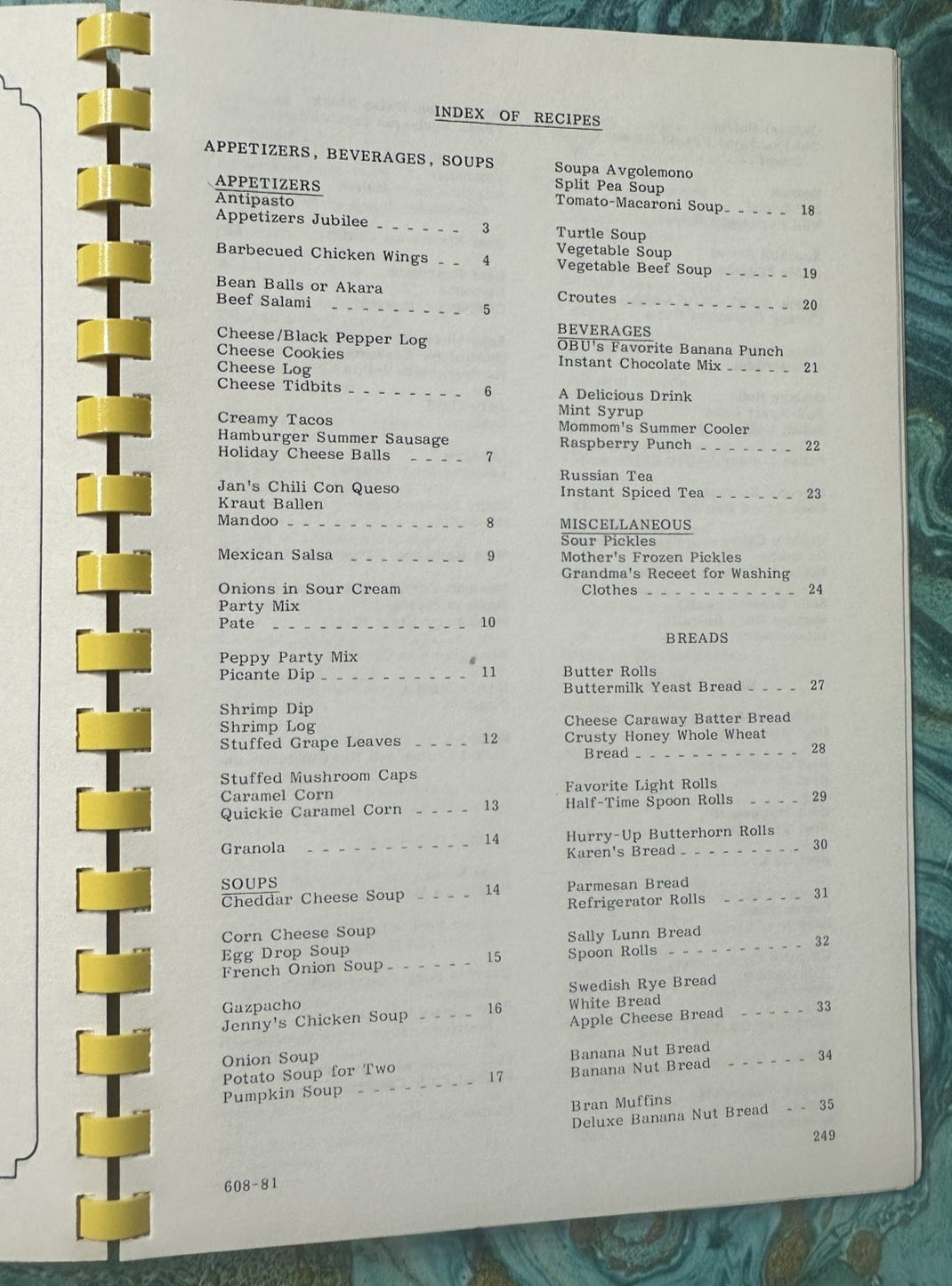 Oklahoma Baptist University Cookbook Belshazar's Feast 1981 Vintage ...