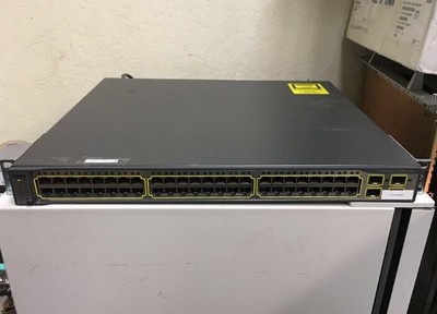 Cisco Catalyst 3750G Series Anatel Switch/WS-C3750G-48TS-E | eBay