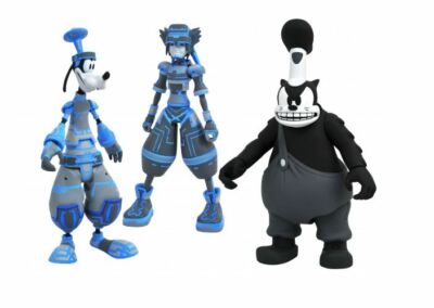 Disney Kingdom Hearts Action Figures - Donald, Dusk, Sora, Timeless ...