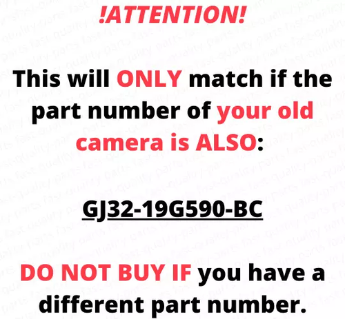 GJ32-19G590-BC Range Rover Evoque Reverse Parking Camera 2012-18 ...