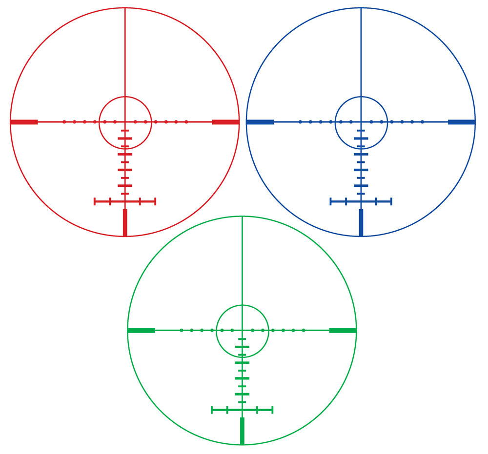PRESMA Rifle Scope 6-24x50 AOL RGB Tri Illumination RXR Reticle (EX6 ...