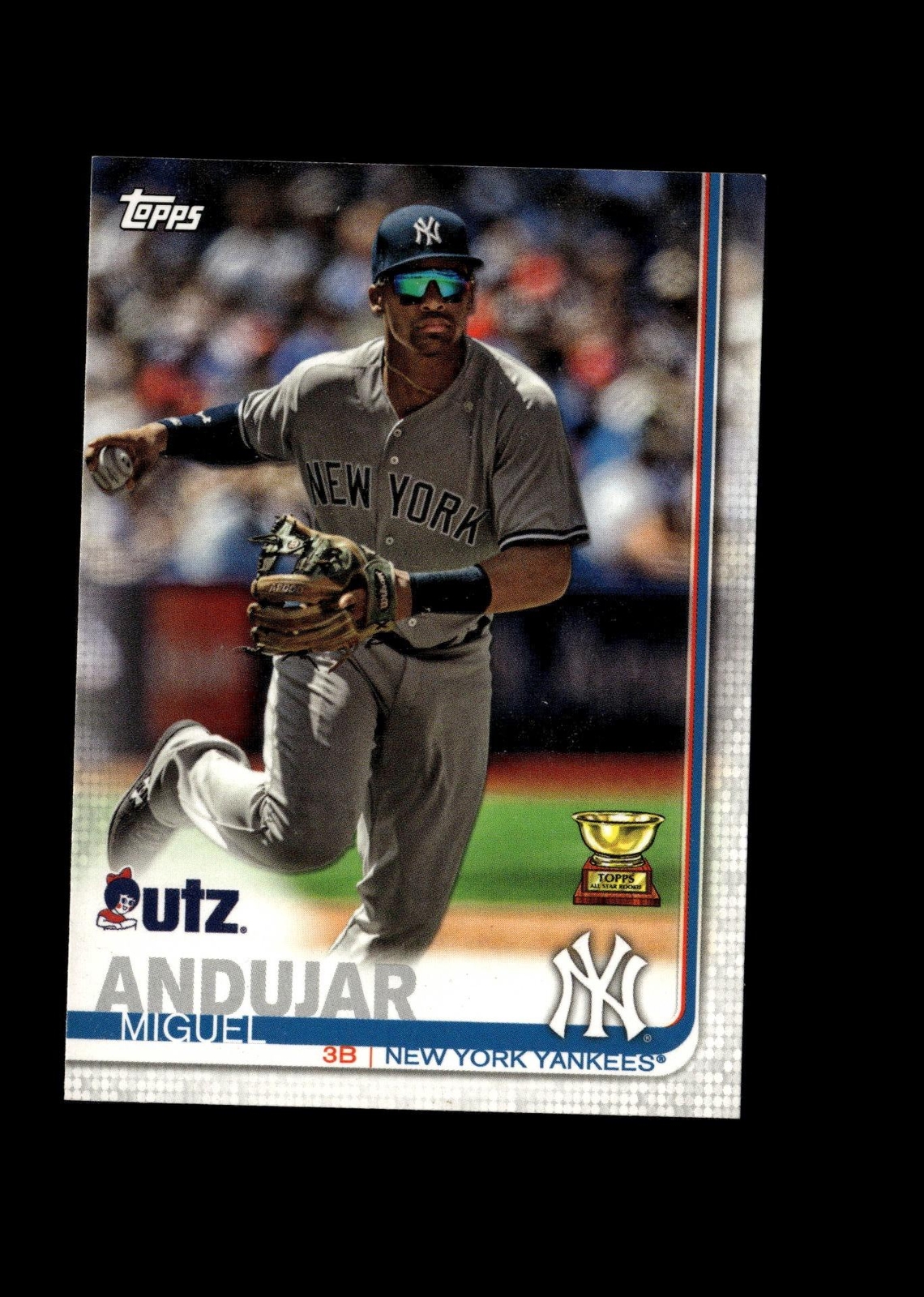 Miguel Andujar 2019 Topps Utz Baseball Card #54 New York Yankees | eBay
