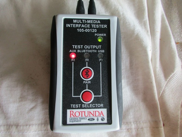 Rotunda OTC 105-00120 Ford Multi-media Interface Tester Tool for sale ...