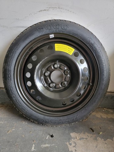 T125/80D16 97M Temporary Emergency Spare Compact Donut Tire Rim Wheel ...