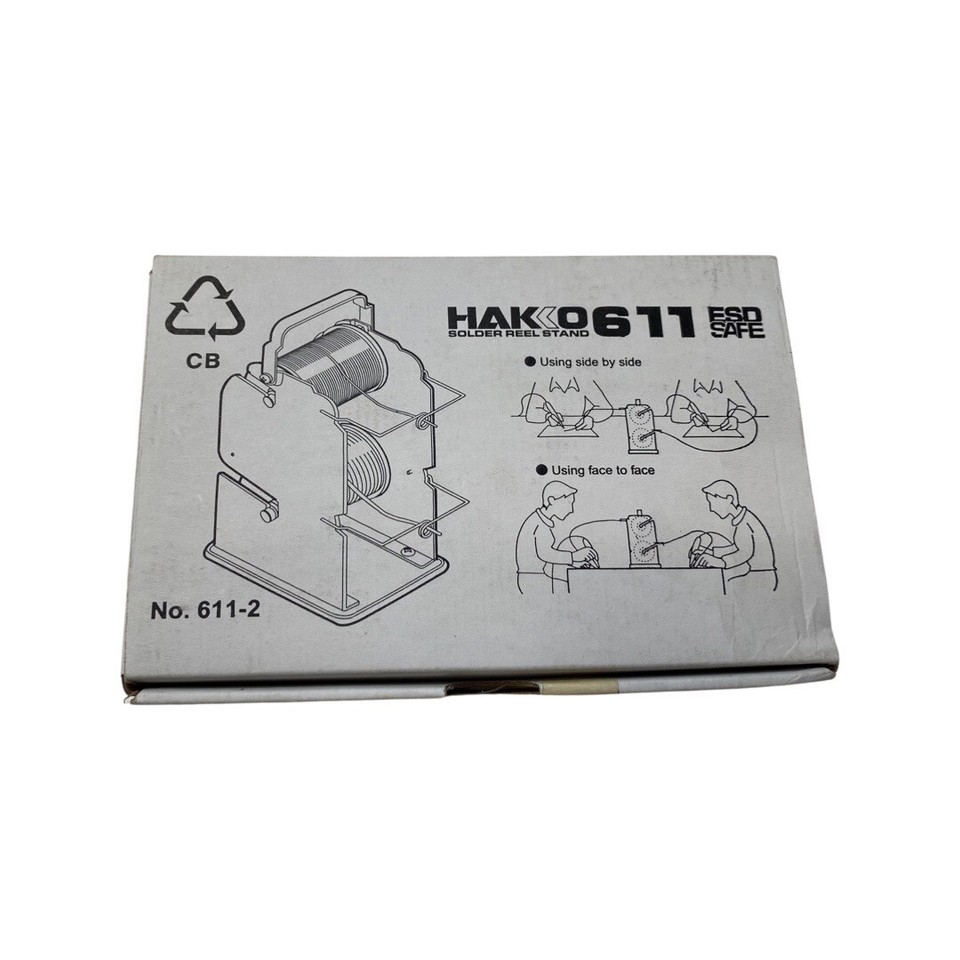 Hakko 611-2 Dual Solder Reel Stand, Black, Dual Spool | eBay