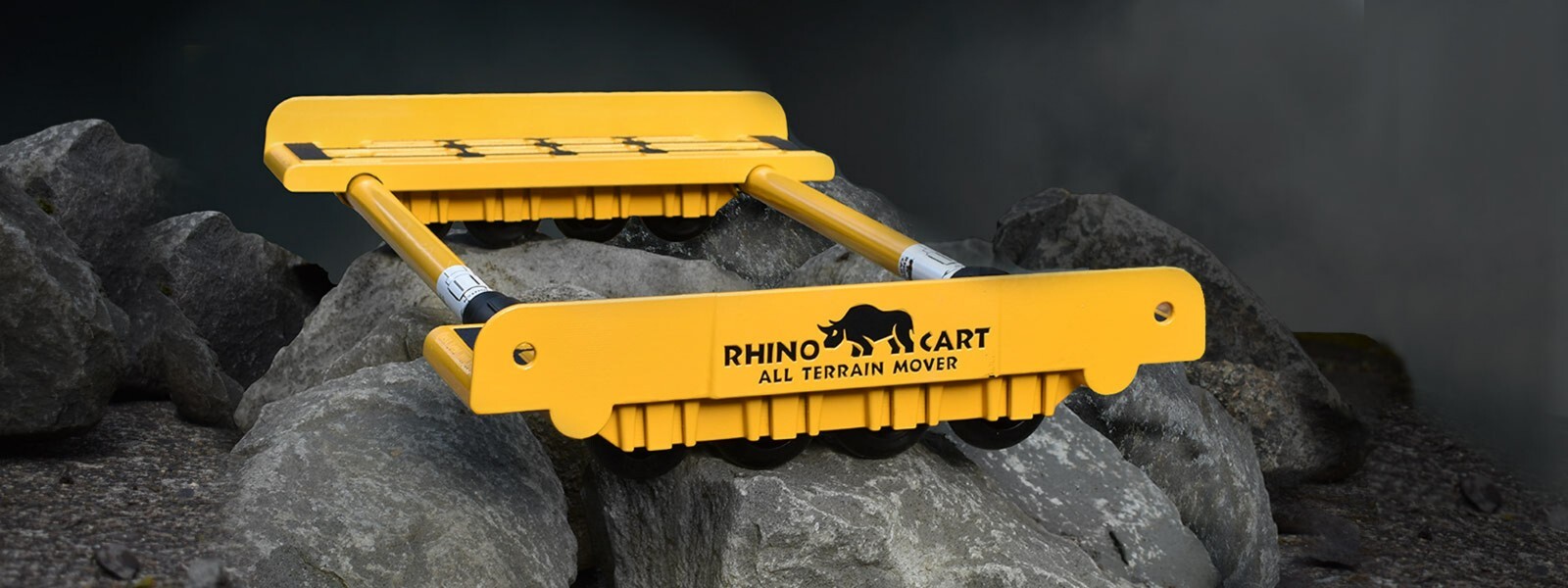 Rhino Cart - Rugged All Terrain Moving Cart, Fully Adjustable, Compact ...