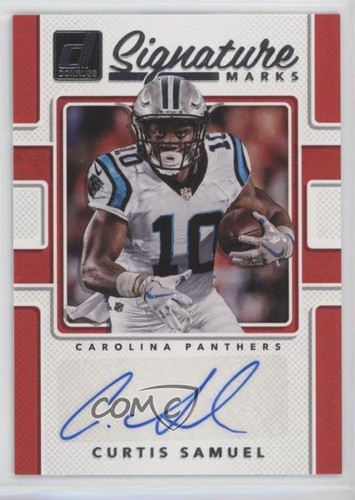 2017 Panini Donruss - Signature Marks #SM-CSM Curtis Samuel (AU, RC ...