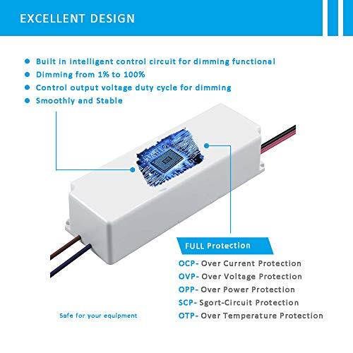 12v Dimmable Led Driver 40 Watt Triac Dimming 12 Volt Led Power Supply ...