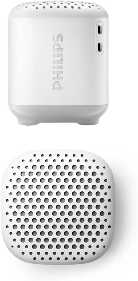Philips TAS1505 Bluetooth Mini Portable Speaker Wireless (BLACK/WHITE ...