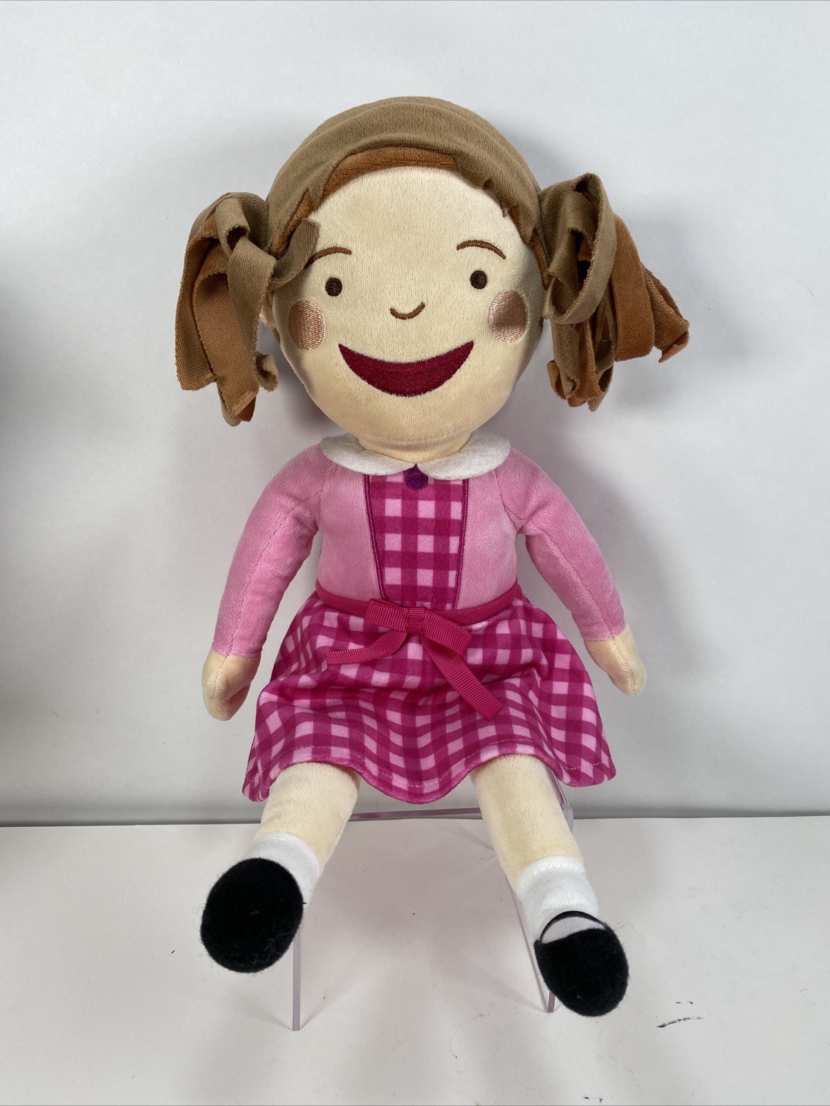 Pinkalicious Plush 15" Doll Girl Pink Dress Victoria Kann Kohls Cares ...