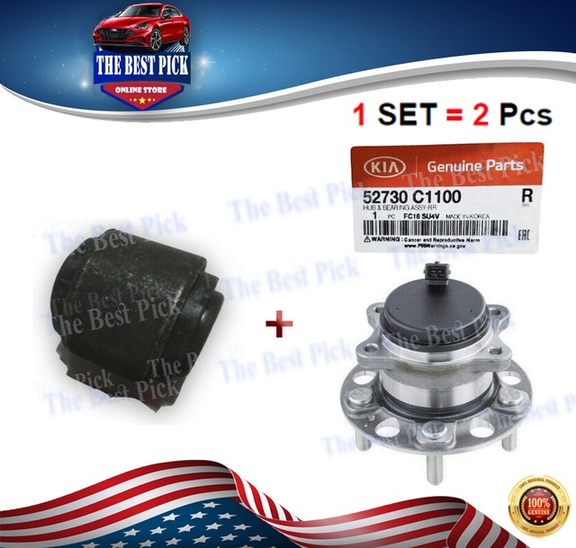 Hyundai OEM 2015 Sonata Rear-hub & Bearing Assembly 52730C1100 for sale ...