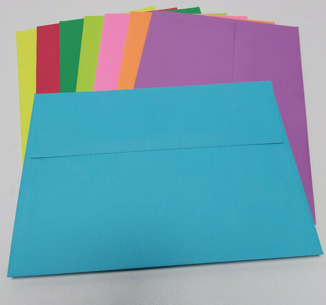 5 X 7 Colored Envelopes 5x7 Envelopes Jam Paper A7 Colored Invitation