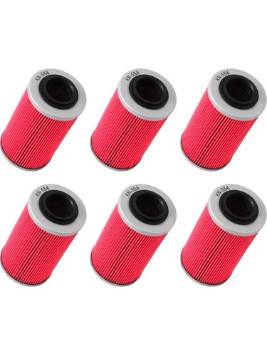6 x K&N Oil Filters KN-556 fits JOHN DEERE TRAIL BUCK 650 EX 650 | eBay