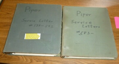 PIPER SERVICE LETTERS / BULLETINS 138 thru 997 (AIRCRAFT ) | eBay