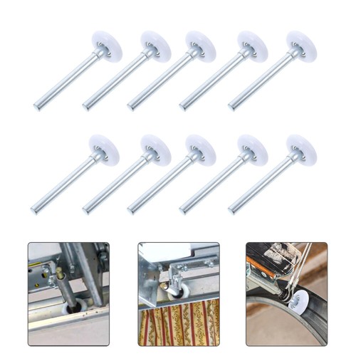 10 Pcs 10Pcs Set Guiding Wheels Nylon Rollers Guide Accessories Garage ...