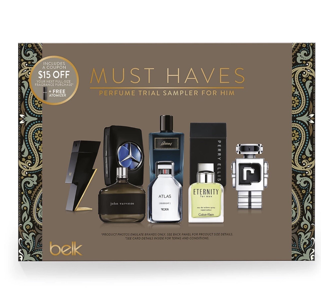 ULTA Beauty Scents of the Season Men's Fragrance 13 Piece Sampler Gift ...
