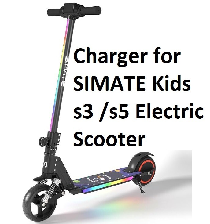 🔥battery Charger power supply for SIMATE kids s3 s5 E-scooter | eBay