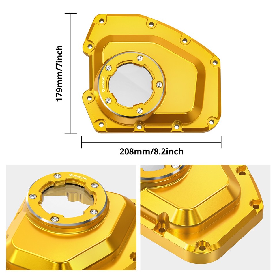 Cam Cover Camshaft Case Cap For Harley 2001-2017 Dyna Models, Softail ...