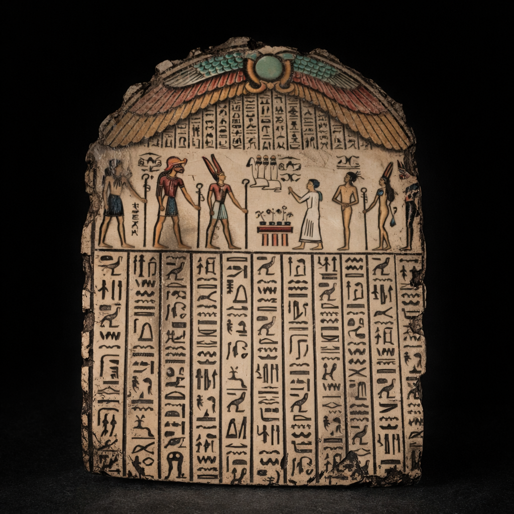 Rare Pharaonic Ancient Egyptian Antique Book of Dead Anubis Winged ...