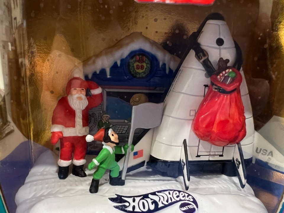 1999 HOT WHEELS HOLIDAY FUTURE 3/3 X-33 LOCKHEED MARTIN SPEC ED ...