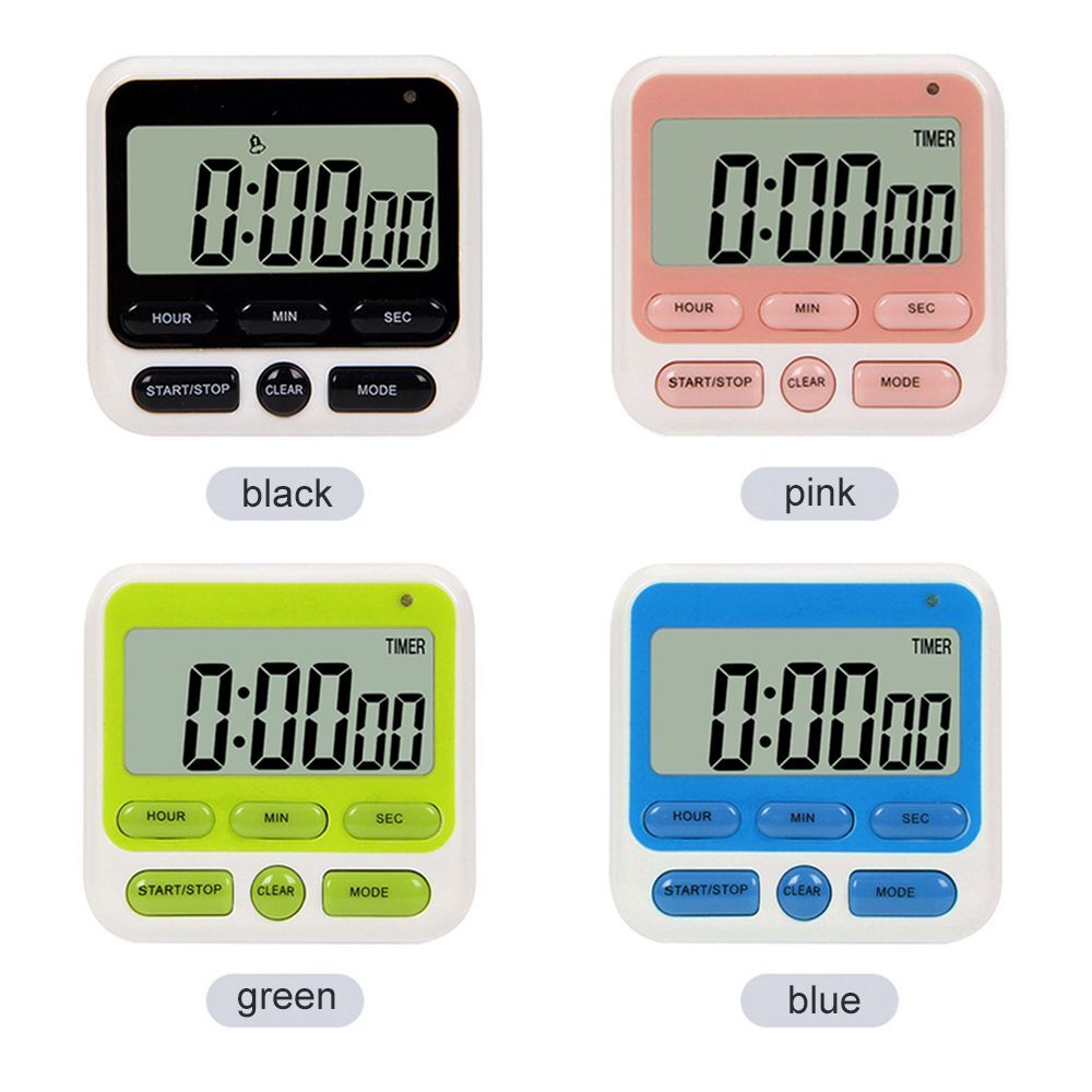 Screen New Countdown Digital Count Up Kitchen Stopwatch Timer Alarm ...